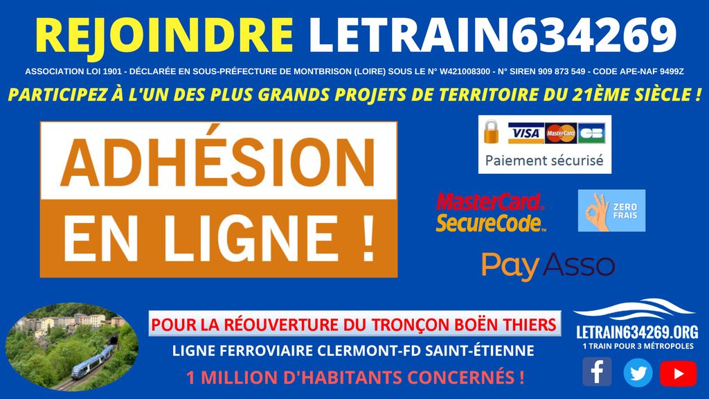 03.23 - Comment adhérer à l’association LETRAIN634269 ? C’est très ...