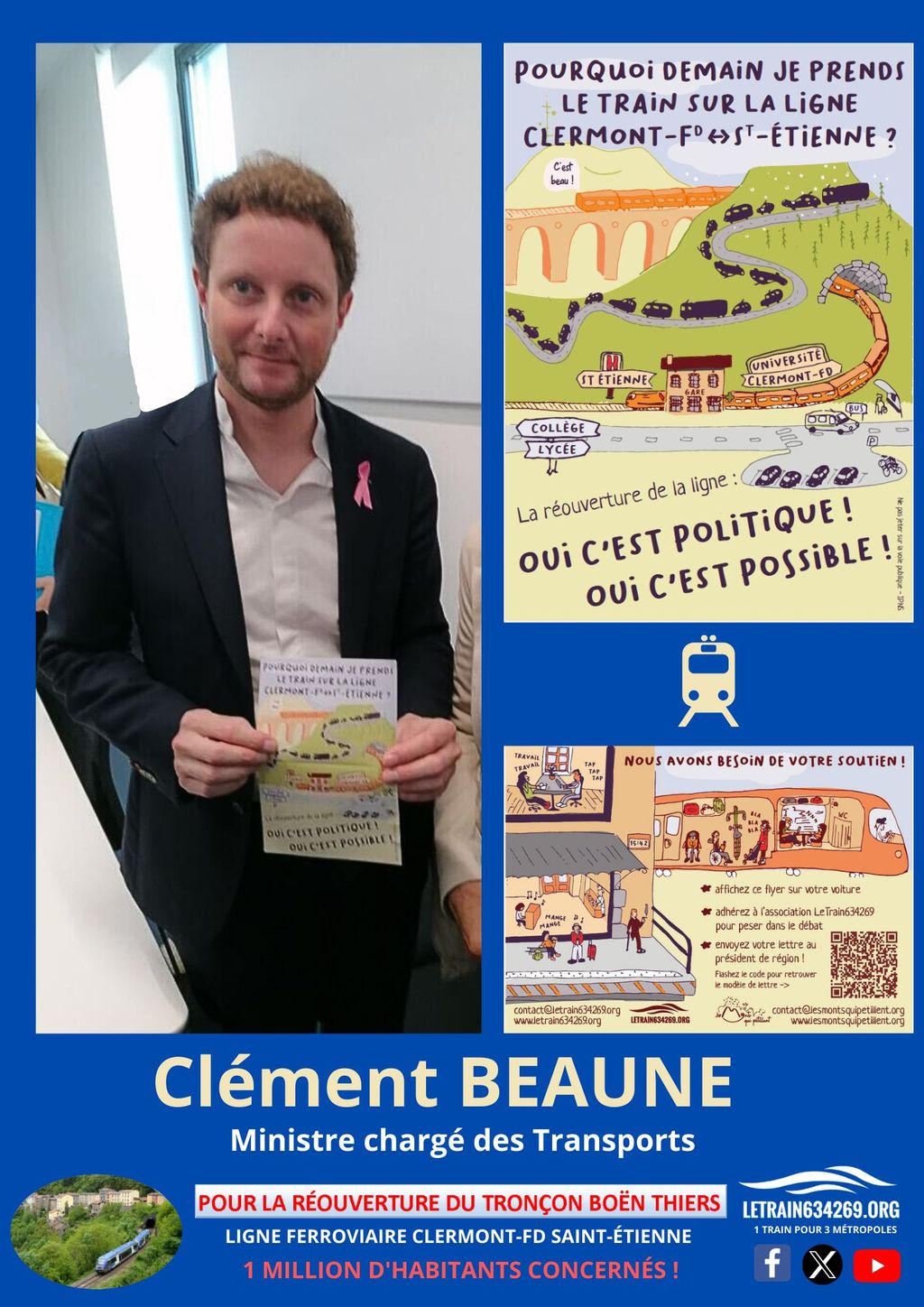 POURQUOI DEMAIN JE PRENDS LE TRAIN ENTRE CLERMONT-FERRAND ET SAINT ...